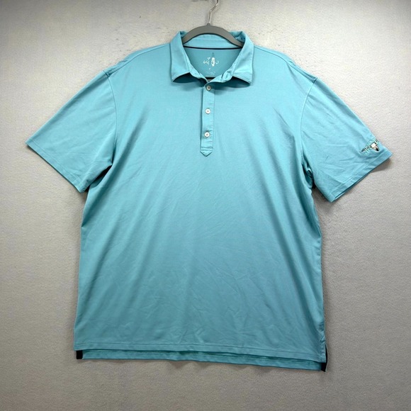 johnnie-O | Shirts | Johnnieo Polo Shirt Mens Xl Blue Bulls Bay Golf ...